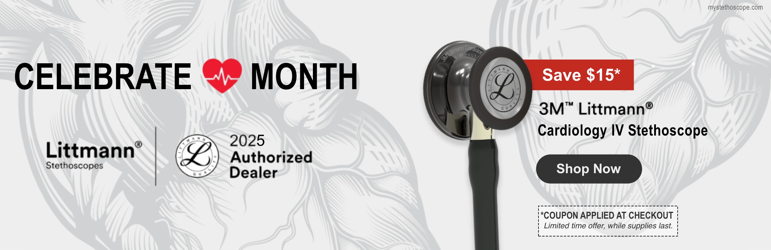 Littmann Stethoscopes - Classic, Cardiology & CORE | MyStethoscope.com