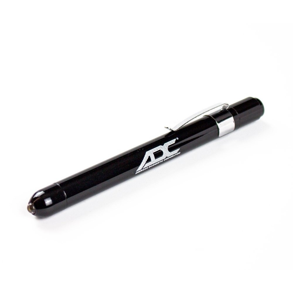 ADC Metalite II Reusable Penlight - Black - AD353 | MyStethoscope.com