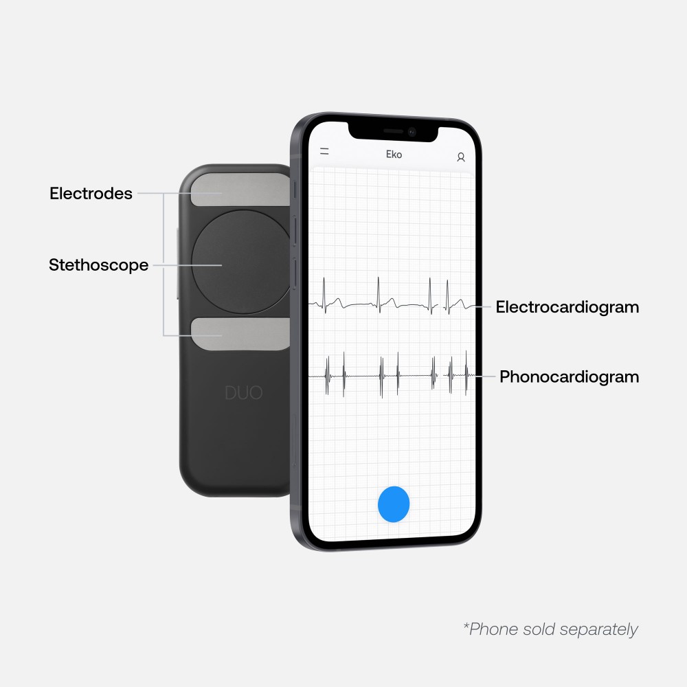 Eko DUO ECG + Digital Stethoscope | MyStethoscope.com
